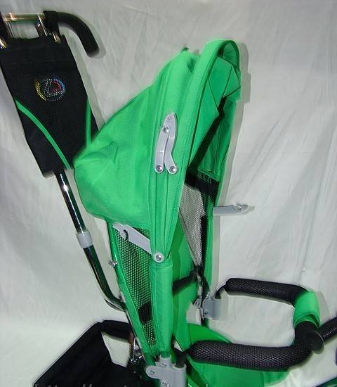 Велосипед Lexus 007 Stroller с надувными колесами "Baby Club" зеленый ...