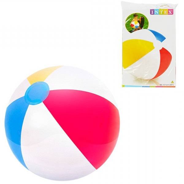 Мяч для бассейна надувной Полоски 51 см 59020 Intex купить в Харькове ...