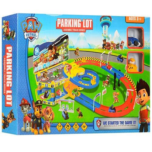 Гараж Щенячий патруль Парковка со спусками и треком 6699-37A купить в ...